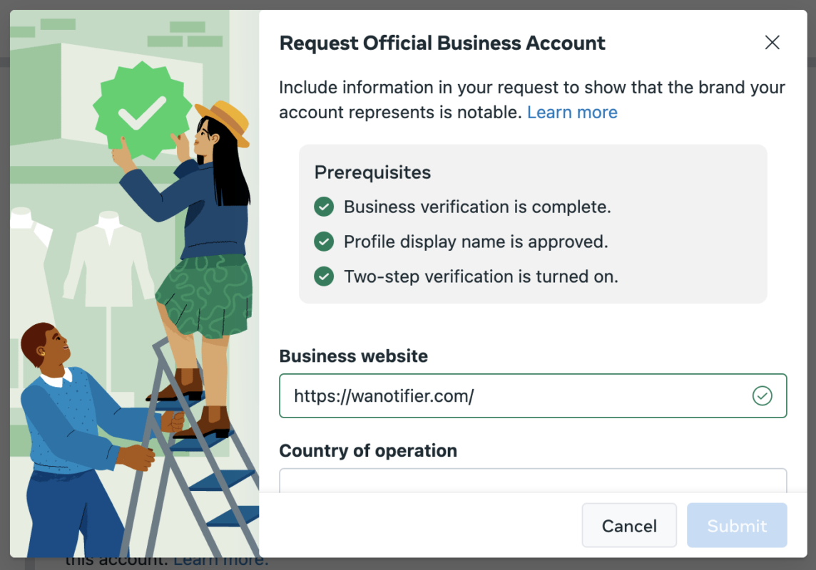 How to Get WhatsApp Blue Tick Verification? (2025) - WANotifier