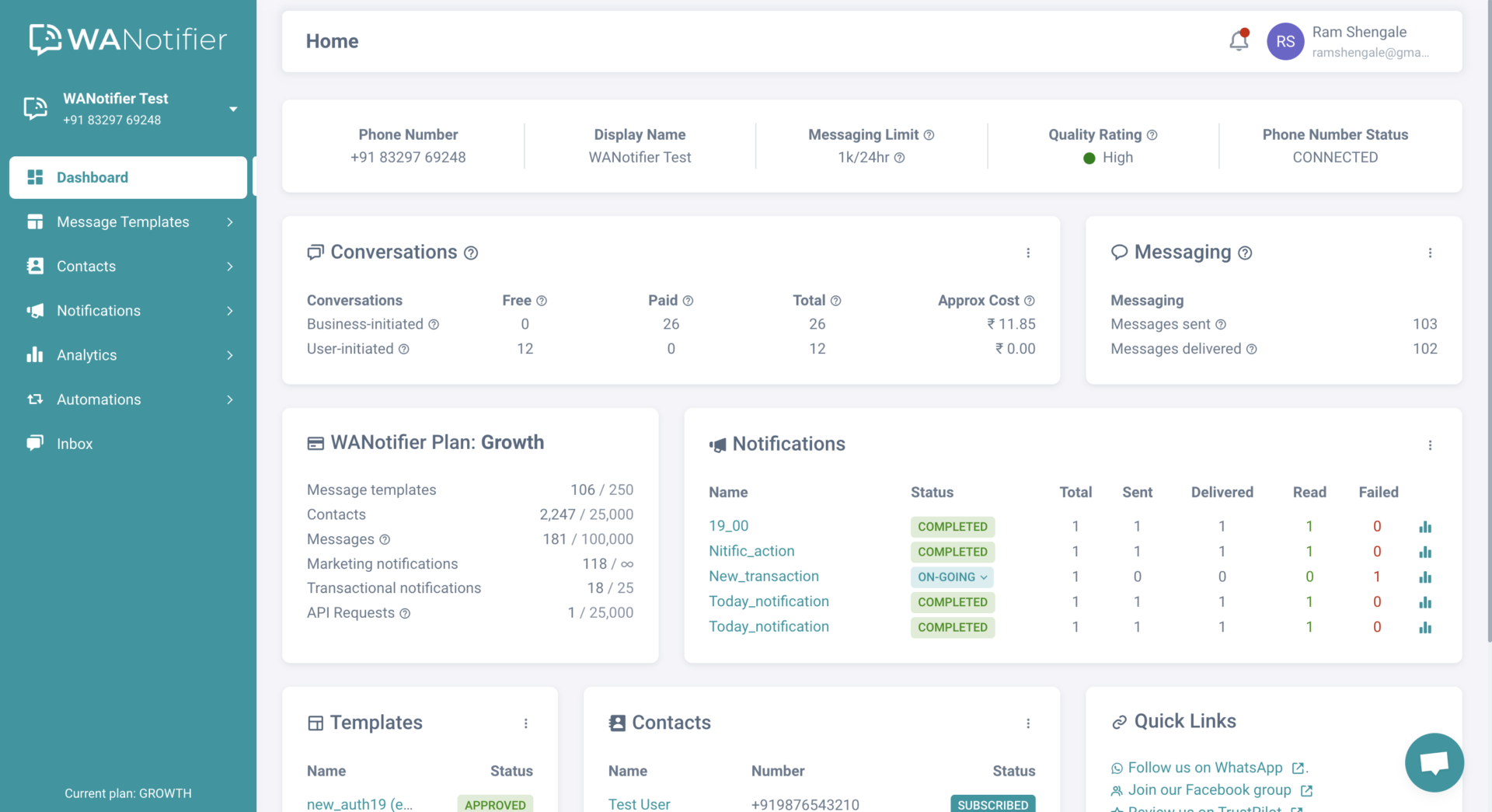 How to Build a WhatsApp Chatbot? (2024) - WANotifier