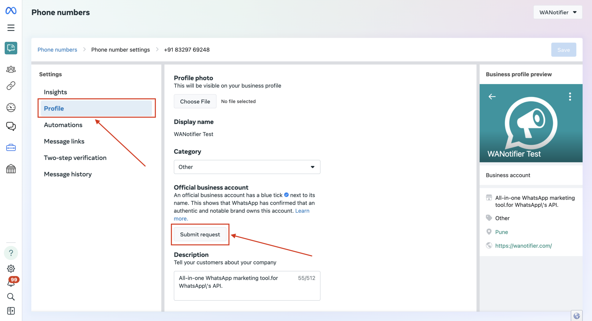 WhatsApp Blue Tick Verification: How to get Meta Verified on WhatsApp? - WANotifier